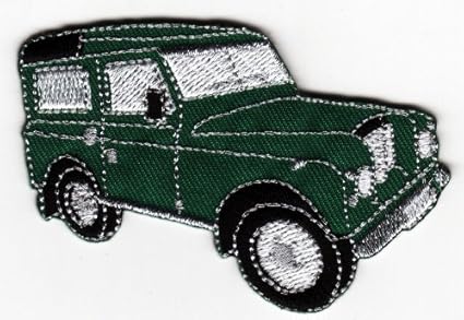 Landrover Sew-on Iron-on Embroidered Patch Green Land Rover Badge ...