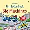 Big Machines Sticker Book (First Sticker Books series): Amazon.co.uk ...
