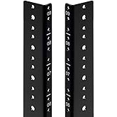 Amazon.com: NavePoint 14U Vertical Rack Rail Pair DIY Kit with Hardware ...