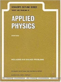 Amazon.com: Schaum's outline of theory and problems of applied physics ...