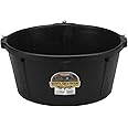 Amazon.com : Little Giant® Heavy Duty Rubber Tub with Hanging Hooks ...