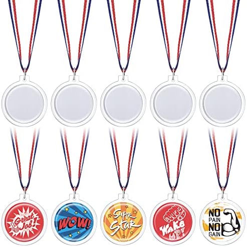 36 Pcs Design Your Own Award Medals Make Your Own Medals Kit DIY Award ...