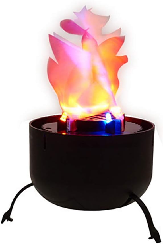 CVERY Electronic Flame Light,4 In 1 Fake Flame LED Lamp Burning Torch ...