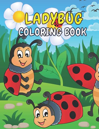 Ladybug Coloring Book: A Ladybug Activity Book | Cute Ladybugs Coloring ...