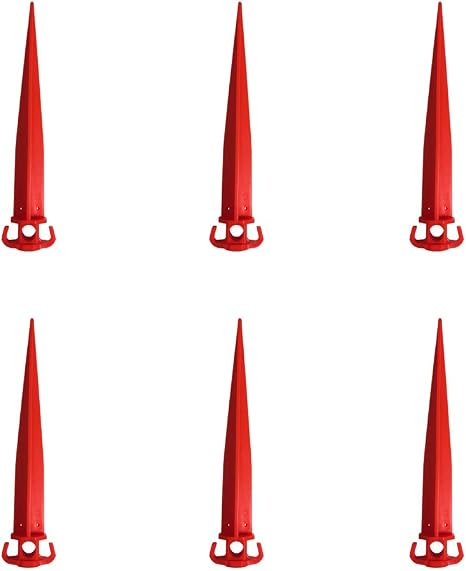 Amazon.com : Voyager Tools 6 Pack Heavy Duty 16" Landscaping Boundary ...