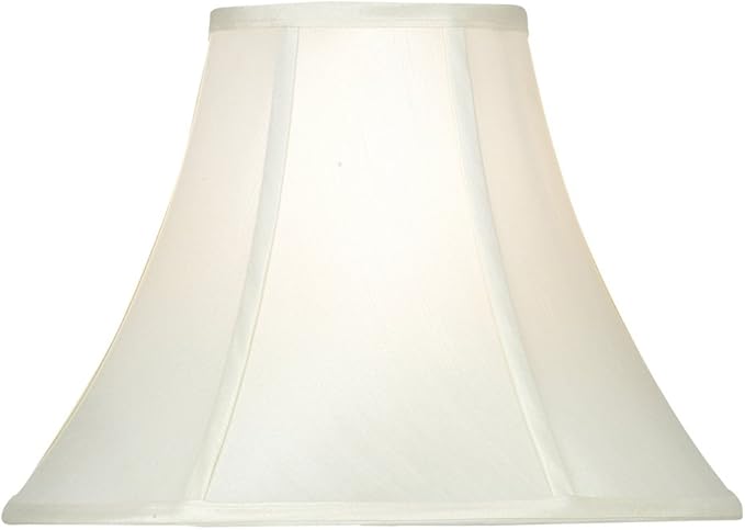 Cream Faux Silk Empire Shade: Amazon.co.uk: Lighting