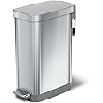 Amazon.com: Glad Slim Trash Can with Clorox Odor Protection - Narrow ...