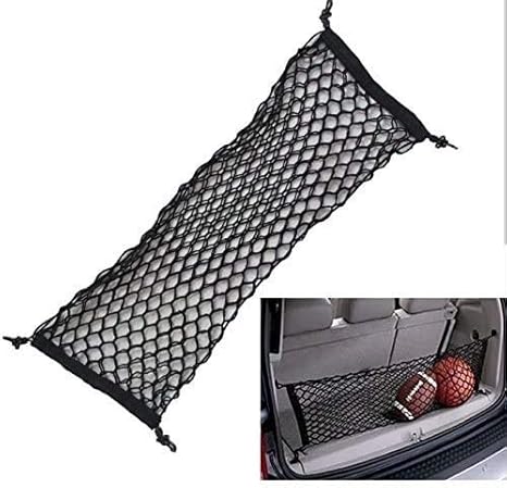 Universal Trunk Cargo Net, Adjustable Elastic Heavy Duty Cargo Net ...