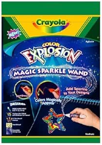 Amazon.com: Crayola Color Explosion Magic Sparkle Wand : Toys & Games