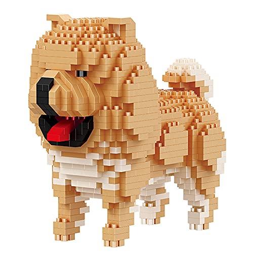 ISeeSee Mini Dog Building Blocks Pet Building Toy Bricks Micro Mini ...