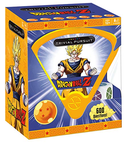 USAOPOLY Trivial Pursuit Dragon Ball Z Quick Play Trivia Game | Based ...