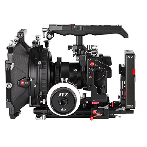 JTZ DP30 Camera Cage with 15mm Rail Rod Baseplate Rig and Top - Want It All