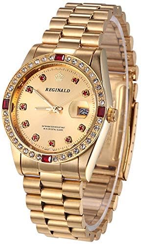 REGINALD Men’s top Brand Luxury Watches Men’s Fashion Business Quartz ...