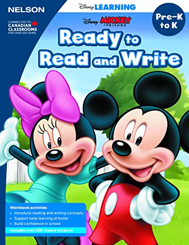 Disney Learning Ready To Read And Write Pre-K/K Workbook: Disney ...
