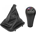 Amazon.com: Car Gear Shift Knob Shifter Lever and Manual/Auto Gear ...