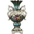 Amazon.com: Vase Ornament Home European-Style Resin Large Flower Vases ...
