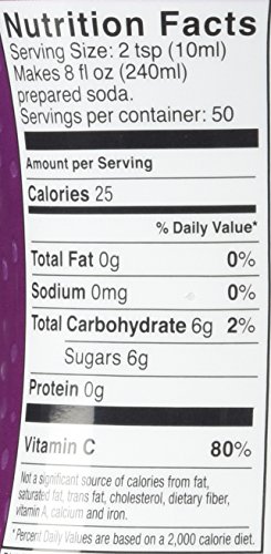 v8 splash nutrition facts