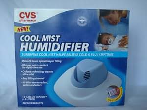 Amazon.com: 1.2 GALLON CVS PHARMACY COOL MIST HUMIDIFIER: Health ...