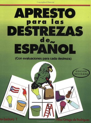 Apresto para las destrezas de español (Spanish Edition): Ortega, Nilsa ...