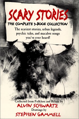 Scary Stories Boxed Set: Schwartz, Alvin, Gammell, Stephen ...