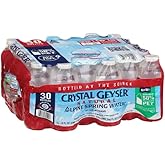 Amazon.com: Crystal Geyser Natural Alpine Spring Water, Drinking Water Bottled at the Source, 16 ...