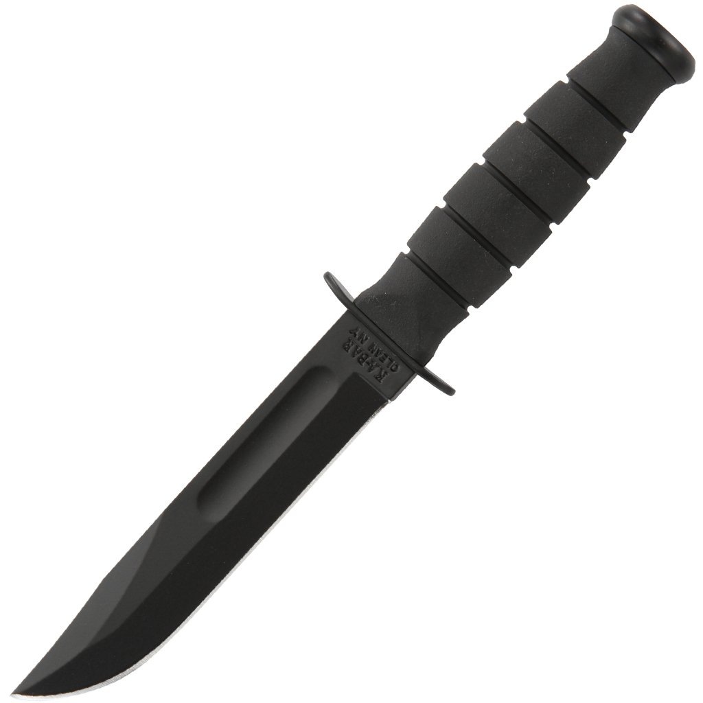 Ka Bar Short Black Straight Edge Knife Steel Hunting Knives Ka Bar Short Black Straight Edge Knife Steel Hunting Knives