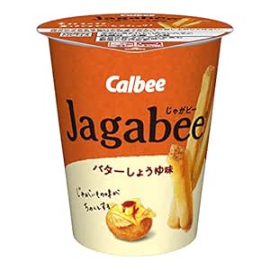 Amazon.com : Calbee Jagabee (Jagabi) butter soy sauce 40g ~ 12 cup : Grocery & Gourmet Food