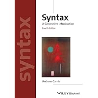 Syntax (Introducing Linguistics): Carnie, Andrew: 9781119569237: Amazon.com: Books