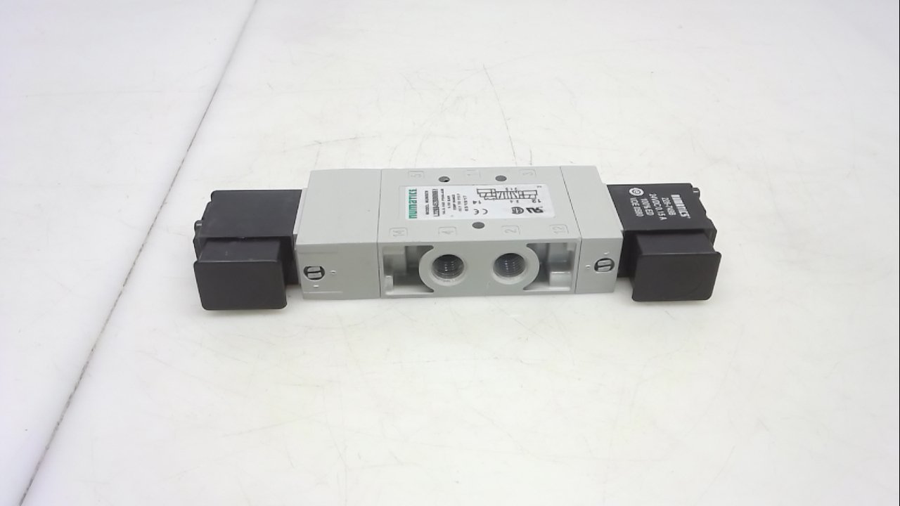 ASCO Numatics L22BB452B000061 L2 Double Solenoid Pilot, 3/8" Inline, 2 ...