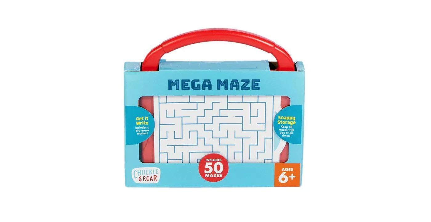 Mua Chuckle & Roar - Mega Maze - Reusable Dry Erase - Travel Maze Game ...