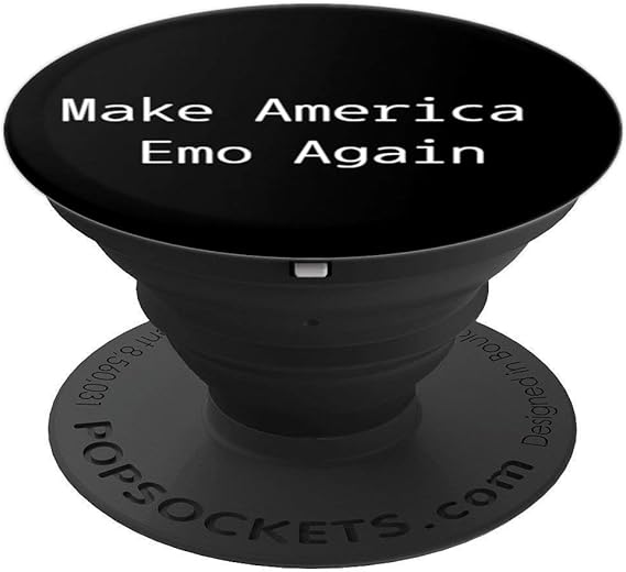 Amazon.com: Goth Make America Emo Again Gift PopSockets Grip and Stand ...