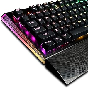 CyberpowerPC Skorpion K2 CPSK302 RGB Mechanical Gaming Keyboard with ...