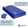 Tumbl Trak Gymnastics Folding Tumbling Panel Mat, 4ft x 6ft x 2in ...