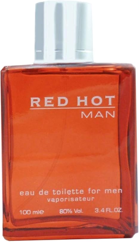 Red Hot Fragrance For Men Eau De Toilette Spray 100ML EDT: Amazon.co.uk ...