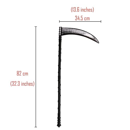 Grim Reaper Scythe Prop Grim Death Giant Reaper Animatronic Halloween