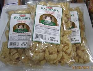 Amazon.com: Baliwags Fried Pork Chicharon Pack of 3