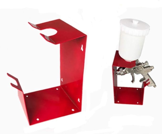Paint Spray Gun Holder/Feed Paint Gun Stand/Wall Mount Gravity Spray ...