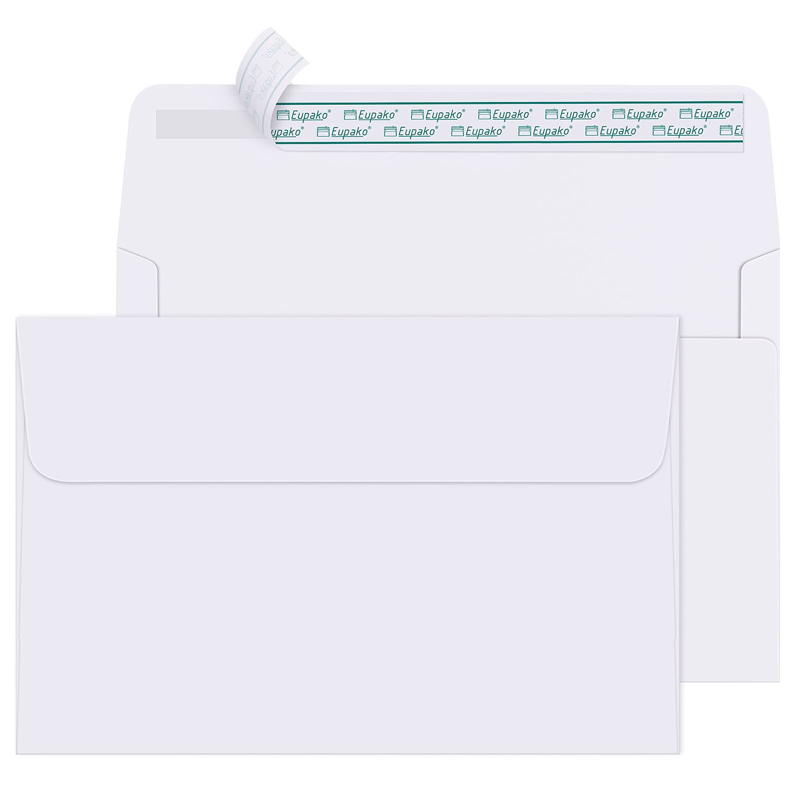 Eupako A9 Envelopes Sefl Seal 250 Pack, White Invitation Envelopes for Photos, Invitations ...