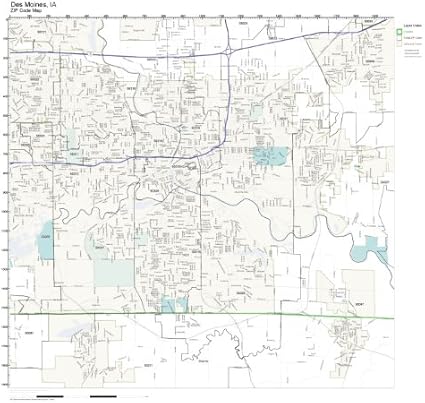 West Des Moines Zip Code Map - United States Map