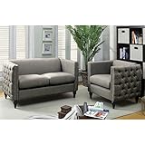Amazon.com: Coaster 505391-CO Chaviano Collection 87" Sofa with Padded ...