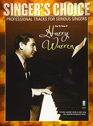 Sing the Songs of Harry Warren: Singer's Choice - Professional Tracks ...