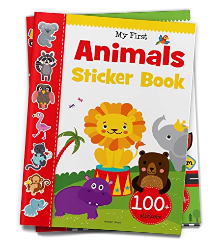 My First Animal Sticker Book : Exciting Sticker Book With 100 Stickers ...
