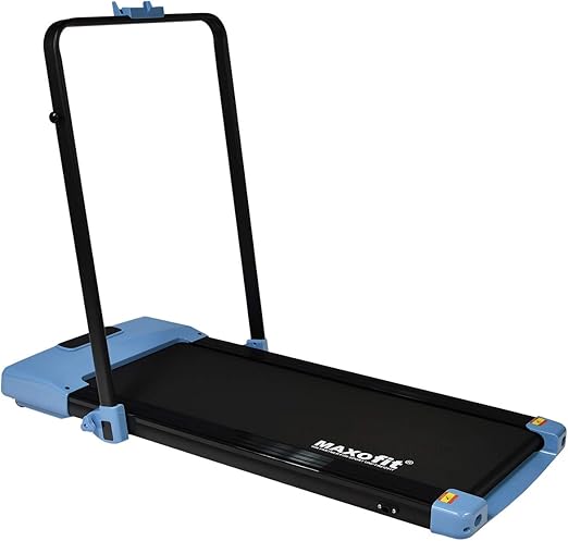 MAXOfit Mini Laufband MF-27 in blau mit klappbarem Haltegriff | perfekt ...