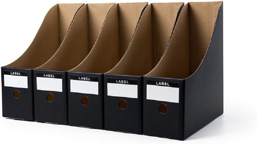 Magiin 5 Pcs Porte-revues, Fichier Boîte Range-revue pour Rangement ...