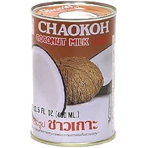 Amazon.com: Chaokoh Coconut Milk, 13.5 Fl Oz (Pack of 8) : Grocery ...