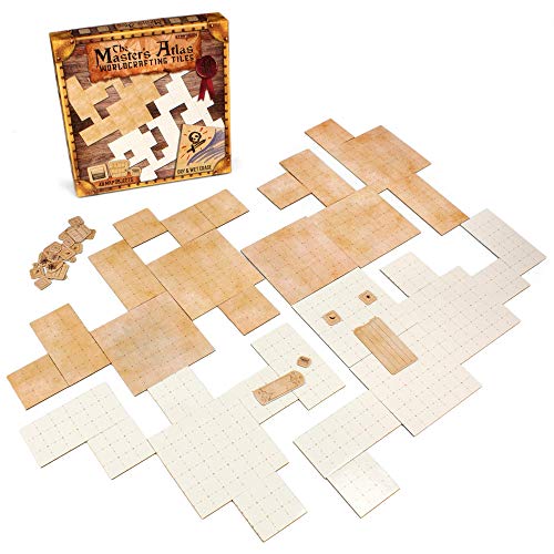 Stratagem The Master's Grid Tiles-Reversible Dry Wet Erase Battle Map ...