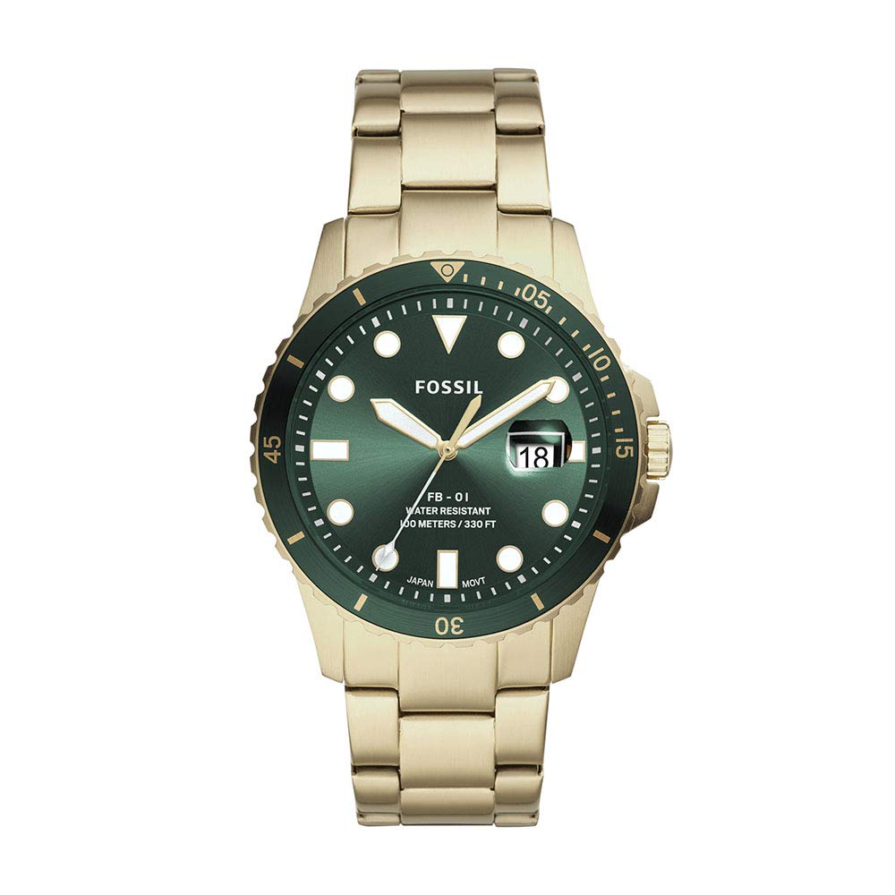 Buy Fossil Analog Green Dial Men's Watch-FS5658 Online at Low Prices in ...
