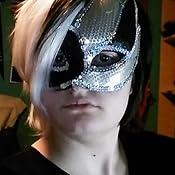 Amazon.com: Cosplay Wig Short Black White Boy Girl Anime Show Party ...