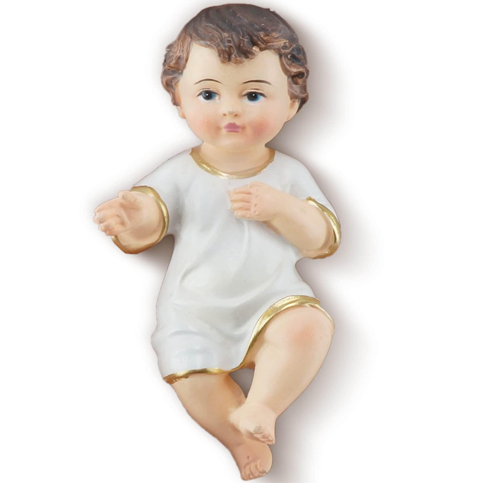 Resin Baby Jesus Figurine in Holy Cloth - Nativity Collectible Statue ...