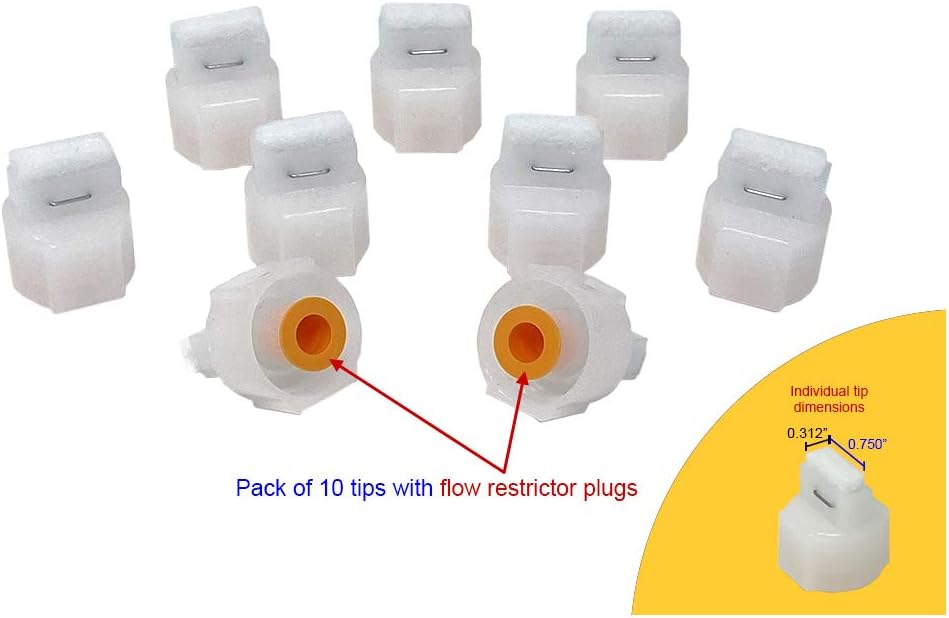 Amazon.com: Felt Tip Applicators 0.750" x 0.312" (Qty. of 10): Home ...